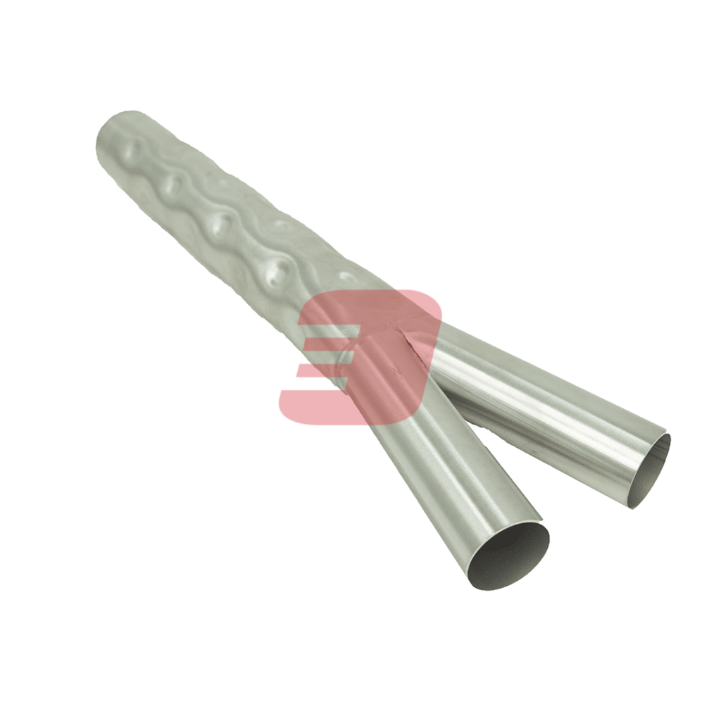 Corrugated Splitter Tube - Red E - Ag Parts